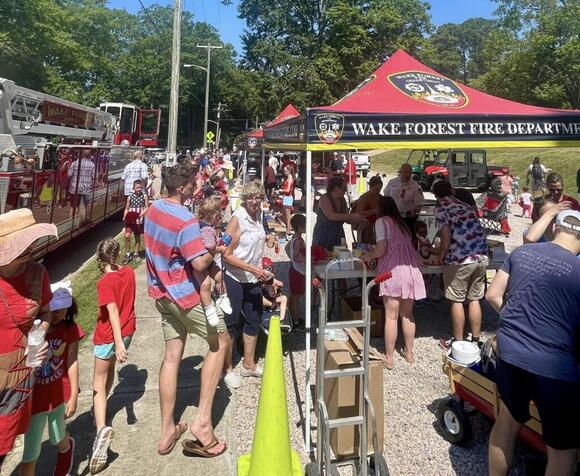 Wake Forest celebrates Independence Day