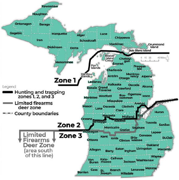 Natural Resources Commission eliminates limited firearms zone for deer ...