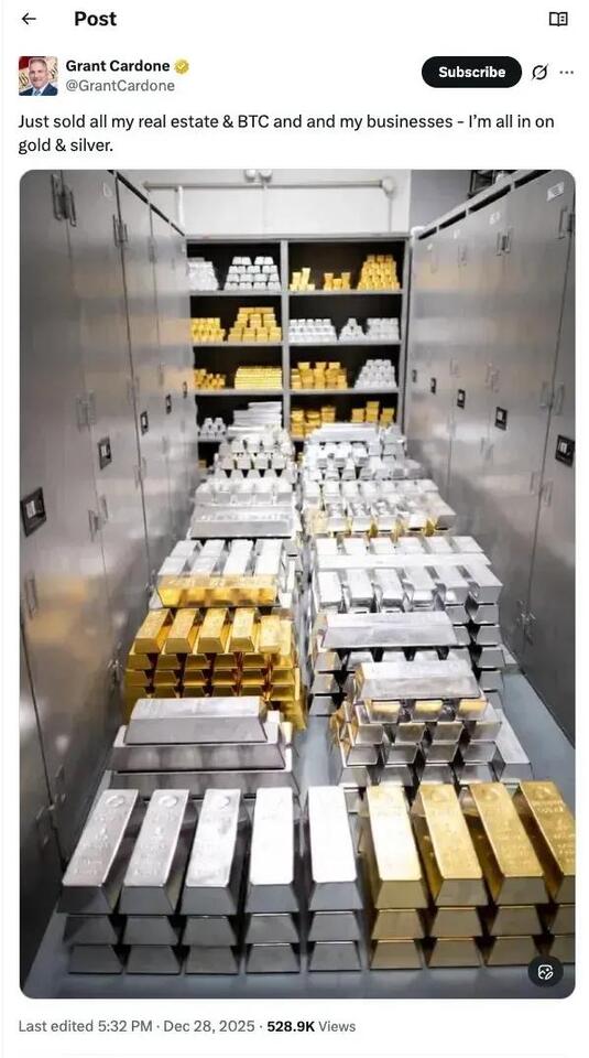 Grant Cardone’s ‘All In On Gold’ Bitcoin Post Turns Out To Be A Prank ...