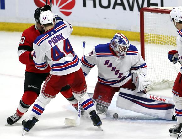 Ex-Rangers goalie drafted before Shesterkin recalled again by Lightning ...