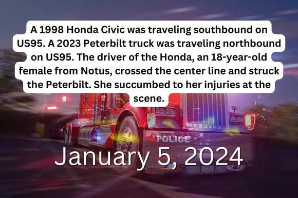 Two Fatal Accidents Reported in Idaho Over the Weekend - NewsBreak