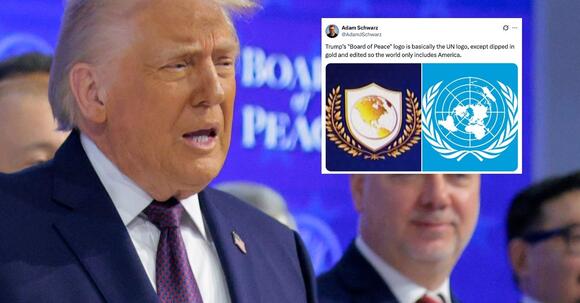 Donald Trump Unveiled A “Board Of Peace” Logo, And The Reactions Are ...