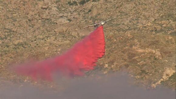 Cabazon wildfire progression stopped after blackening 40 acres near the ...