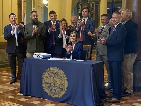 Des Moines prepares for budget shortfall as Reynolds signs property tax ...