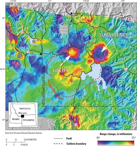 A Mysterious Ground Shift Returns to Yellowstone, and Advanced Tech Is ...