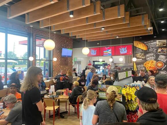 Hundreds attend Sheetz grand opening in Romulus as popular gas station ...