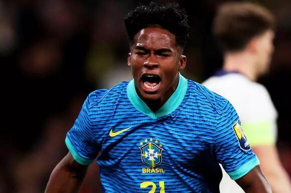 Teenage sensation Endrick handed iconic Brazil number as he prepares to ...