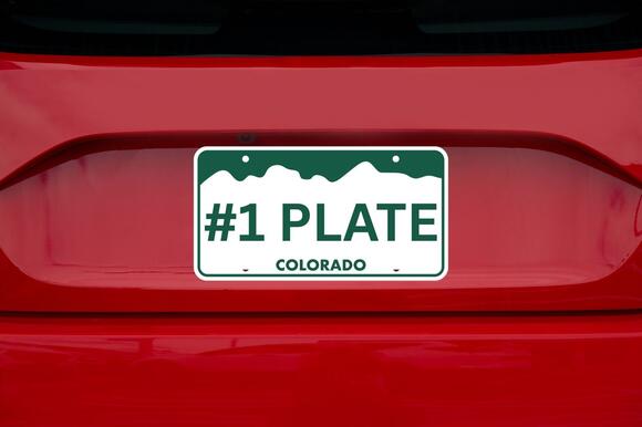 There is No Contest, This is CO's Most Popular License Plate - NewsBreak