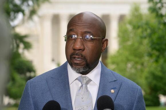 Warnock: Supreme Court dealt 'devastating blow' to democracy with ...