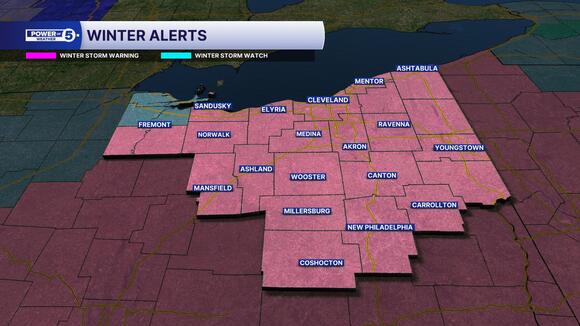 UPDATES: Snow arrives in Northern Ohio; snow emergencies issued - NewsBreak