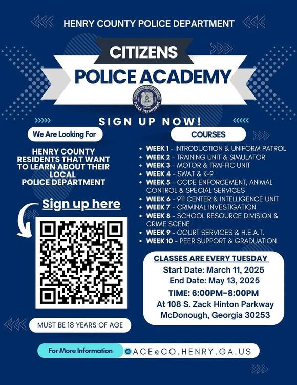 Citizens Police Academy Starts In March - NewsBreak