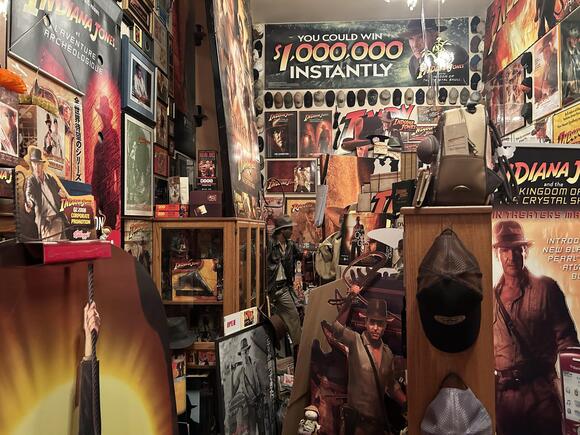 Inside the unbelievable Indiana Jones collection