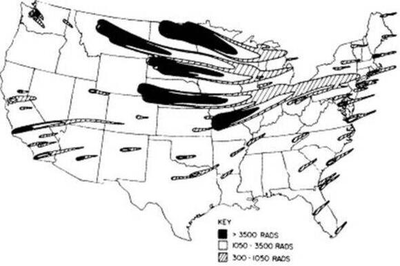 Terrifying nuclear map shows where 75% of people would die if WW3 ...