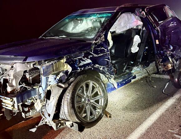 Icy Roads Lead To Holiday Accident Involving Two SUVs - NewsBreak