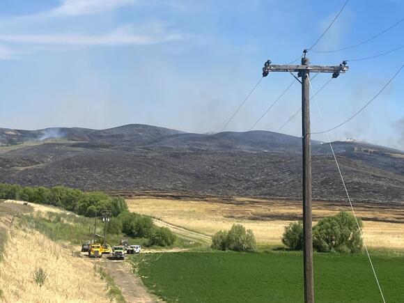 Responders contain vegetation fire north of Emmett - NewsBreak