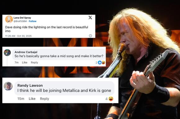 Fans React to Megadeth Covering Metallica Song on Final Album - NewsBreak