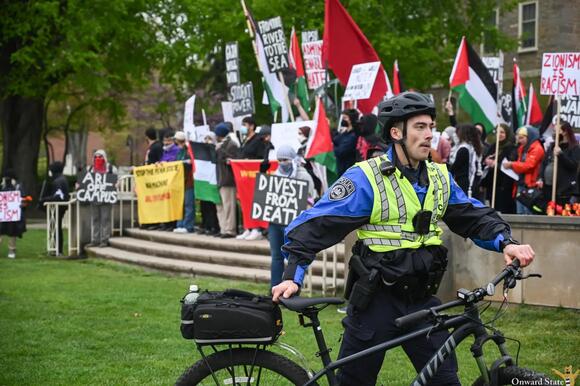 Penn State Protesters March Against Palestinian Genocide