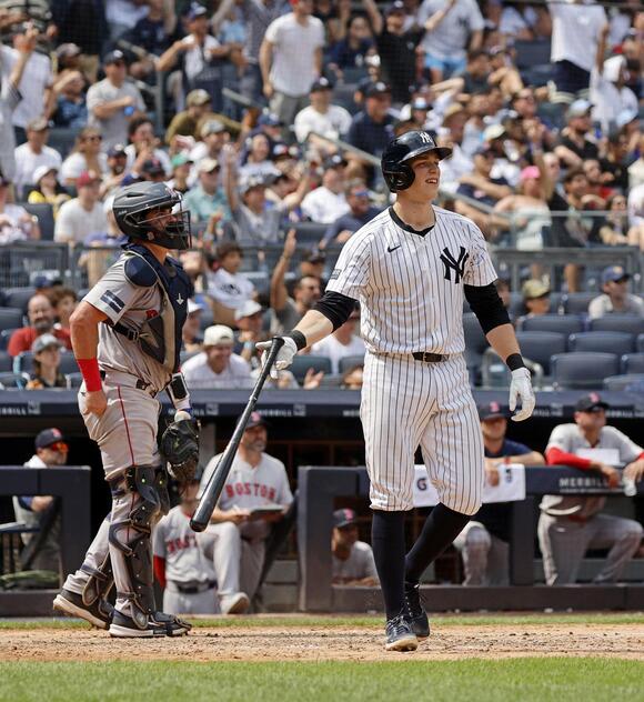 Yankees’ Ben Rice crushes three home runs in historic game vs. Red Sox