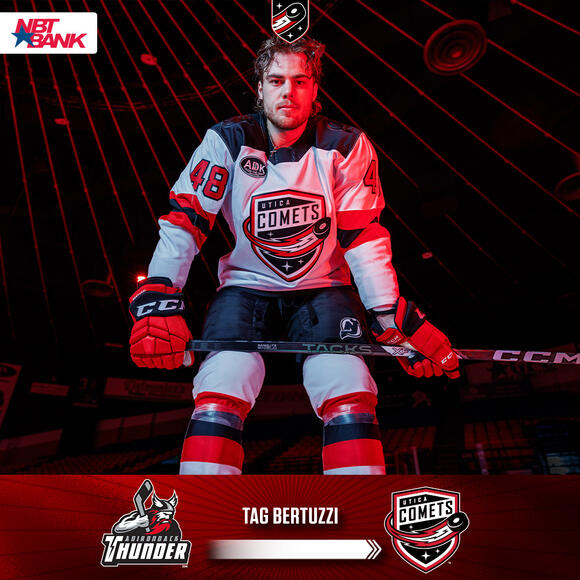 Tag Bertuzzi recalled to Utica Comets - NewsBreak
