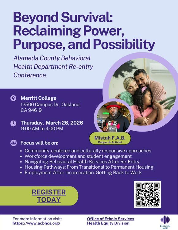 Re-entry Conference at Merritt College on March 26 - NewsBreak