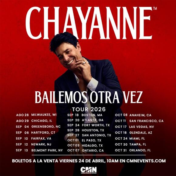 Chayanne to perform in Hartford on U.S. tour following sold-out Latin ...