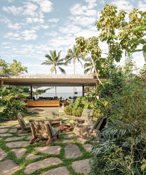 Explore an immersive oceanfront garden just outside of Rio de Janeiro ...