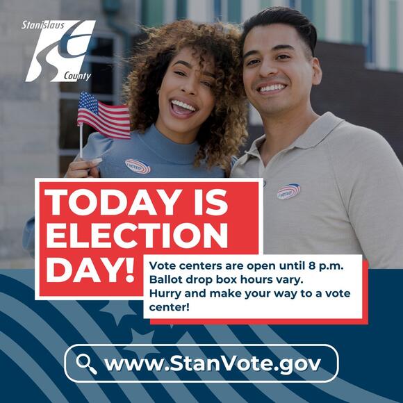 Polls Open Until 8 PM for Election Day - NewsBreak