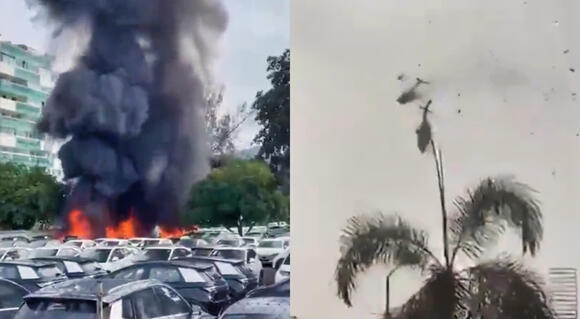 Chilling New Footage Shows The Exact Moment 2 Helicopters Collided In ...