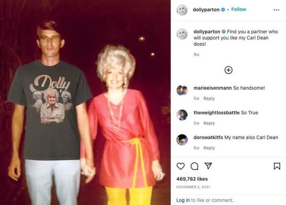 Dolly Parton revela por qué su esposo Carl Thomas Dean no asiste a ...