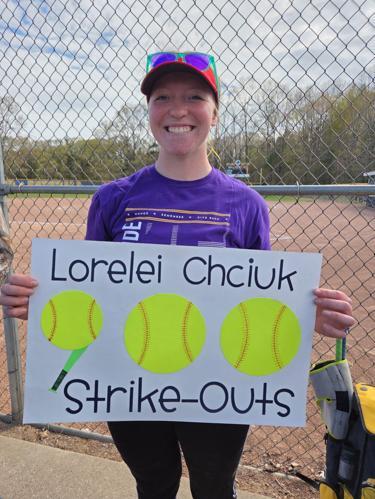Lorelei Chciuk becomes first Bucs' pitcher to get reach 900 strikeouts ...