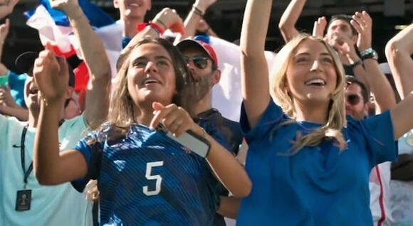 2 Female France Fans Named “The Most Beautiful Ladies” Of The 2026 ...