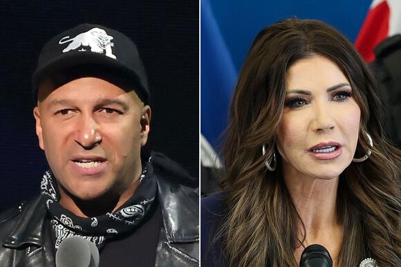 Tom Morello Accuses Trump Administration of Using Alleged Nazi Slogan ...
