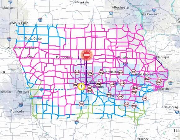 Updated: 511ia.org Road Conditions Report - NewsBreak