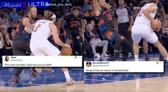 NBA Fans Are Fed Up After Jalen Brunson’s Latest Flop Went Viral ...