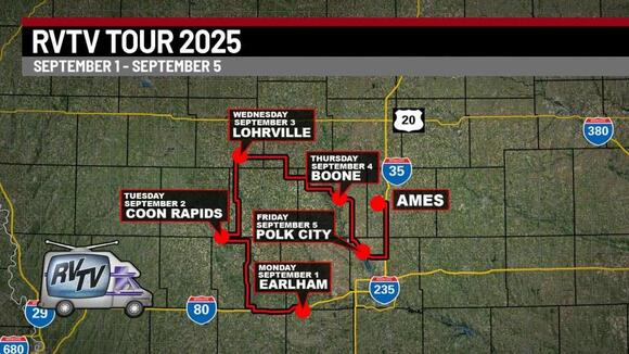 2025 RVTV route announced - NewsBreak