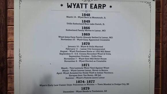 Step Inside the Tiny Missouri Town Where Wyatt Earp Began - NewsBreak