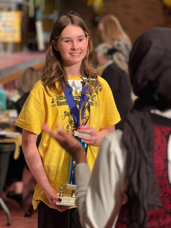 MPS Spelling Bee students prioritize good sportsmanship