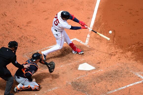 Red Sox use late-inning surge to topple Tigers in Patriots' Day game ...