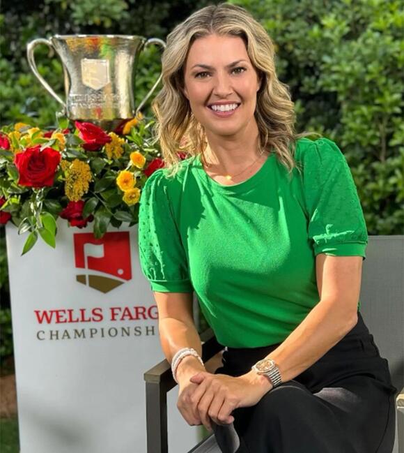 CBS reporter Amanda Balionis ‘lost a lot of sleep’ over Tiger Woods ...