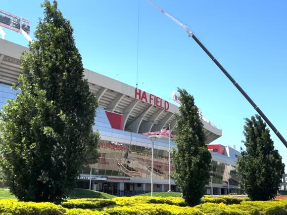 GEHA Field at Arrowhead Stadium starts transformation for FIFA World ...
