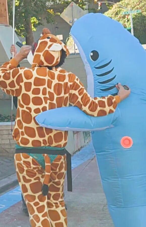 Comedian Vows to Sue Over His ICE Arrest While Dressed as a Giraffe ...
