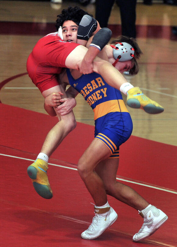 Photo gallery: Caesar Rodney vs. Smyrna wrestling