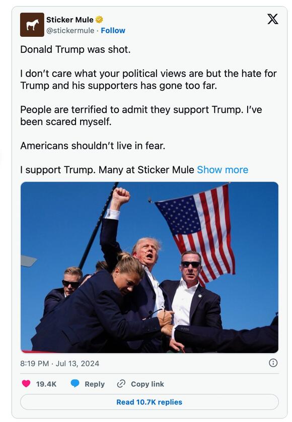 The Sticker Salesman Who Would Be King - NewsBreak