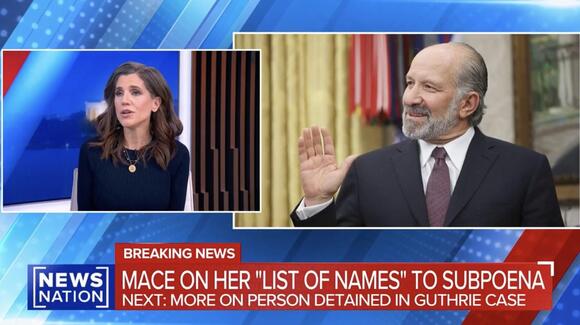 Nancy Mace Hits at Trump Official for Dining With Epstein: ‘I Wouldn’t ...