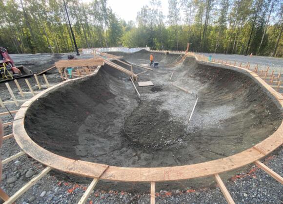 Update of the Taku Lake Skatepark in Anchorage, AK