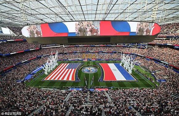 USA soccer fans left in tears by spine-tingling national anthem as ...