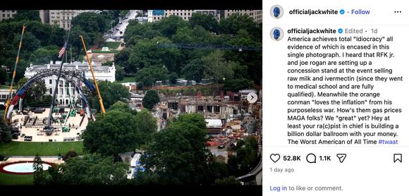 Rocker Criticizes Trump With Photo Referencing ‘Idiocracy’ - NewsBreak