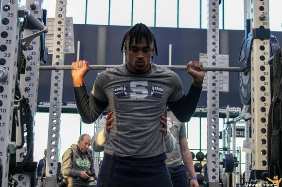 [Photo Story] Penn State Football Shows Off Strength In Max-Out Session