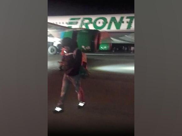 Frontier plane strikes person on Denver airport runway: Officials ...