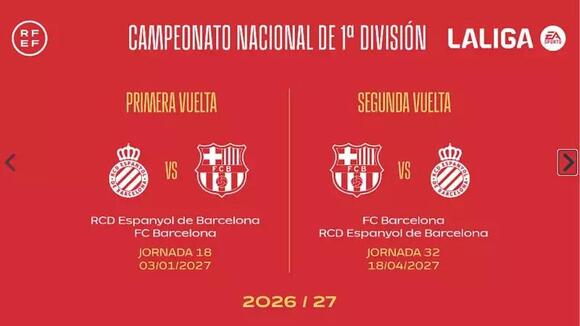 📆The 2026-2027 LaLiga season now has its calendar - NewsBreak
